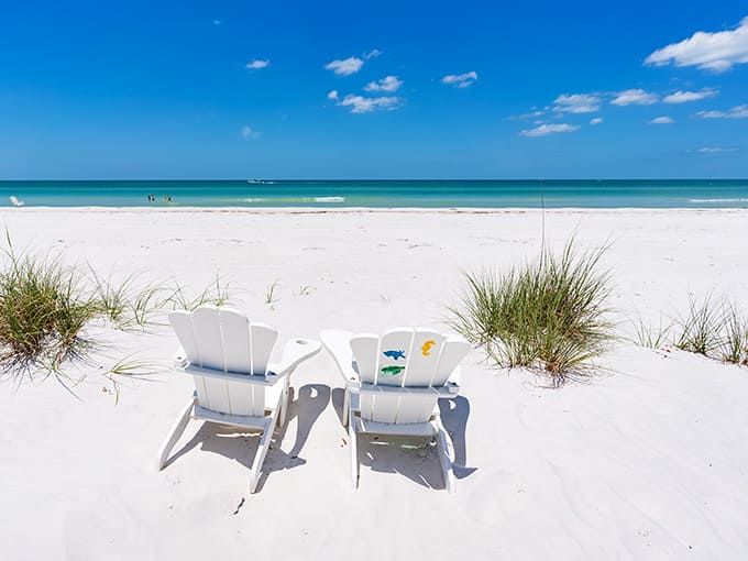 Sometimes the best beach days happen on quiet stretches where the only agenda is watching the waves roll in.
