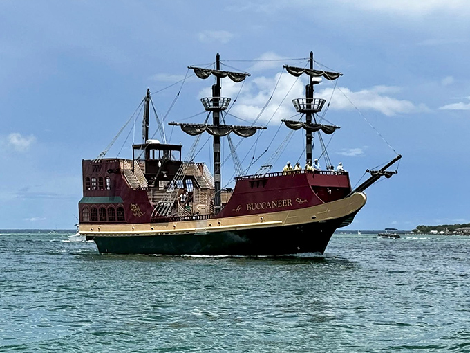 This impressive vessel could be straight from a Hollywood blockbuster &ndash; just add Johnny Depp and you've got the next Pirates sequel!