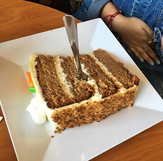 The legendary carrot cake doesn't just have layers&mdash;it has chapters. Each forkful tells a story of perfectly balanced spice, cream cheese frosting, and someone who clearly wasn't stingy with the carrots.
