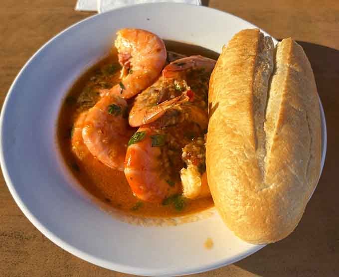 The Yucatan shrimp swimming in that buttery, spiced sauce could convert even the most devoted landlubber into a seafood fanatic.