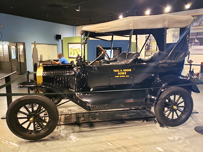 Henry's pride and joy sits gleaming in the museum, a reminder that before SUVs and hybrids, this little beauty changed how America moved.