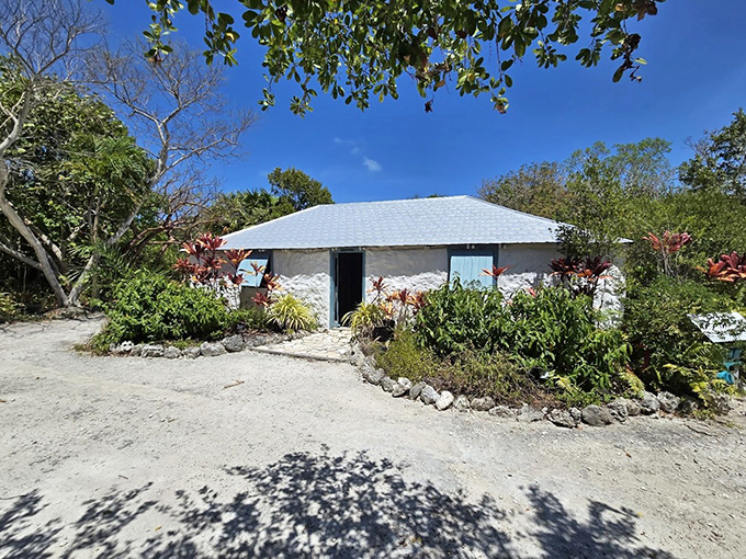 Simple white walls and a tin roof belie the historical significance of this structure&mdash;a glimpse into Keys life before air conditioning and smartphones.