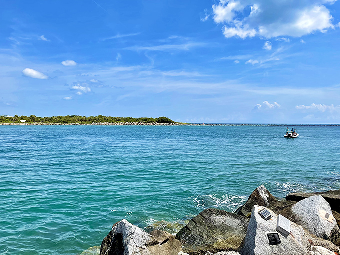 Where local anglers and sunset-chasers gather to witness nature's daily farewell performance.