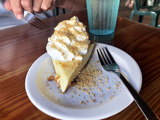 Key Lime Pie: The holy grail of Florida desserts &ndash; pale yellow perfection that makes you question everything you thought you knew about pie.