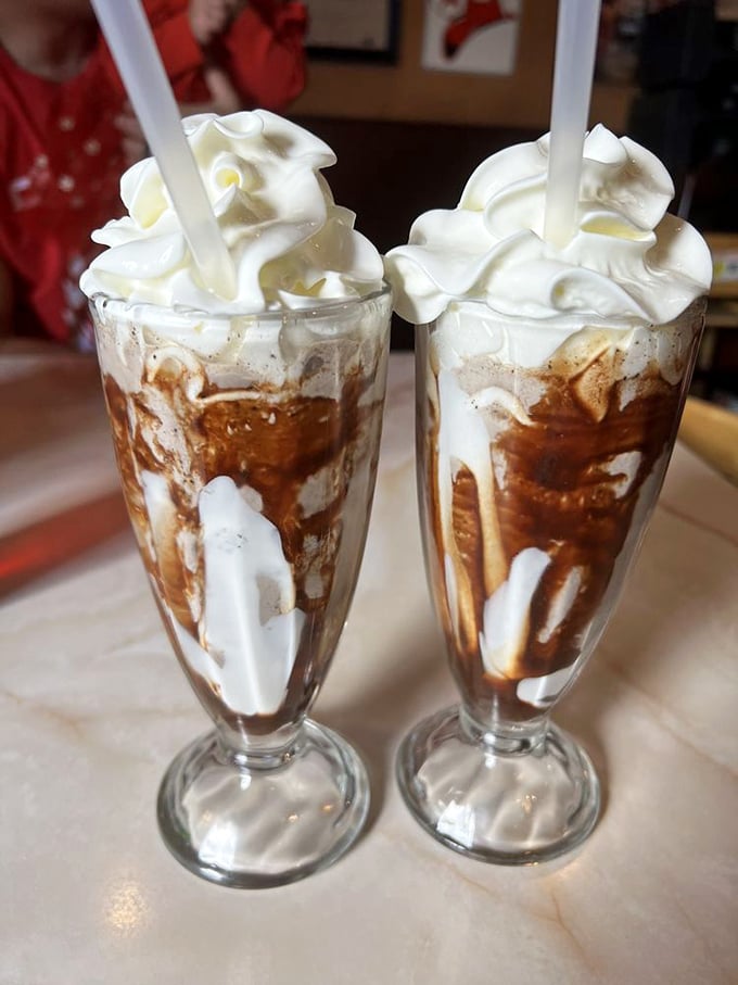 These chocolate-cookie masterpieces don't just satisfy sweet tooths &ndash; they create lifelong milkshake standards that will ruin fast food versions forever.