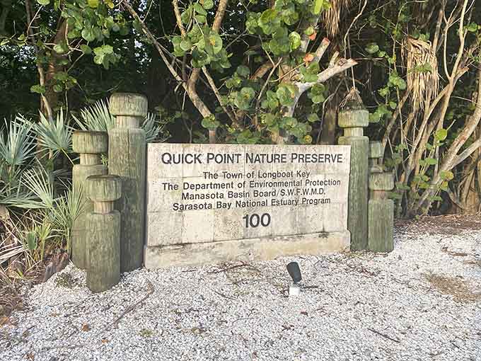 This sign marks your gateway to peace, quiet, and the kind of natural beauty that makes you forget your phone exists.