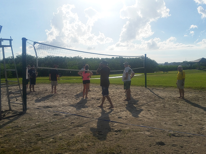 Where weekend warriors discover muscles they forgot existed and competitive spirits they never knew they had.