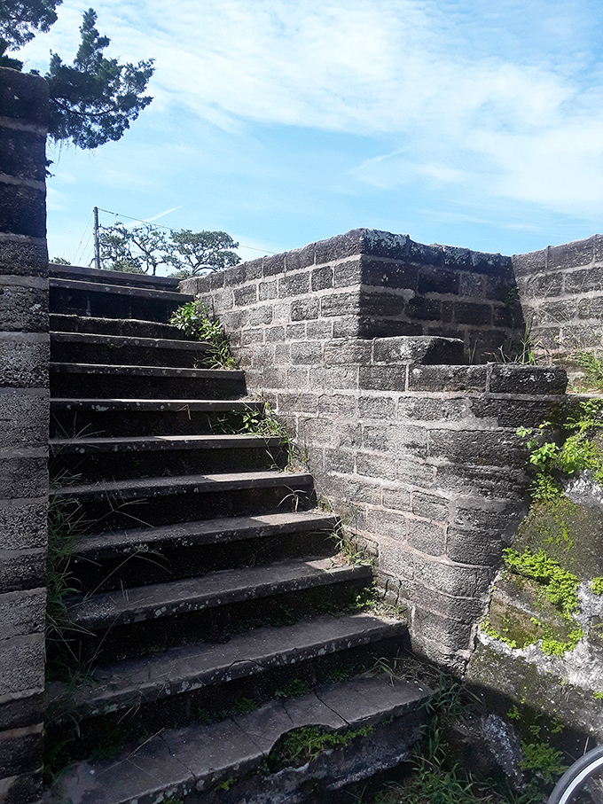 These stone steps have witnessed centuries of Florida history, inviting modern explorers to follow in colonial footsteps.