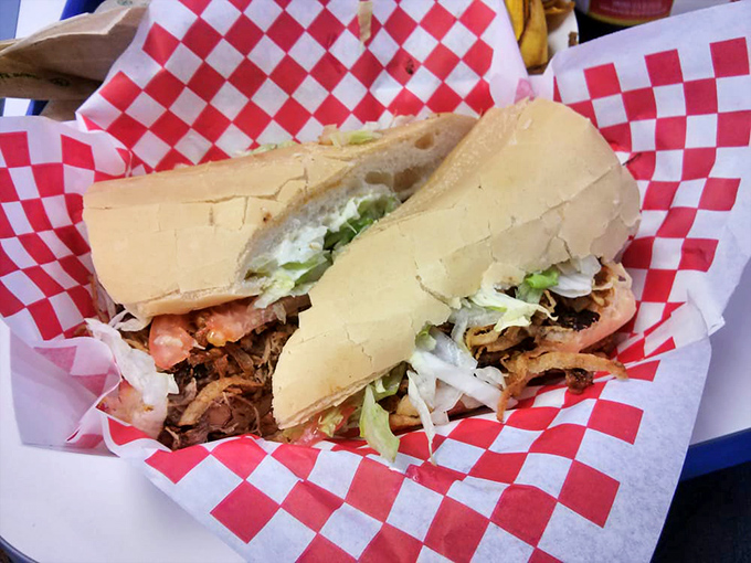 Meet sandwich royalty: the Vaca Frita creation cradles crispy-yet-tender shredded beef between Cuban bread with just the right press. Worth crossing state lines for.