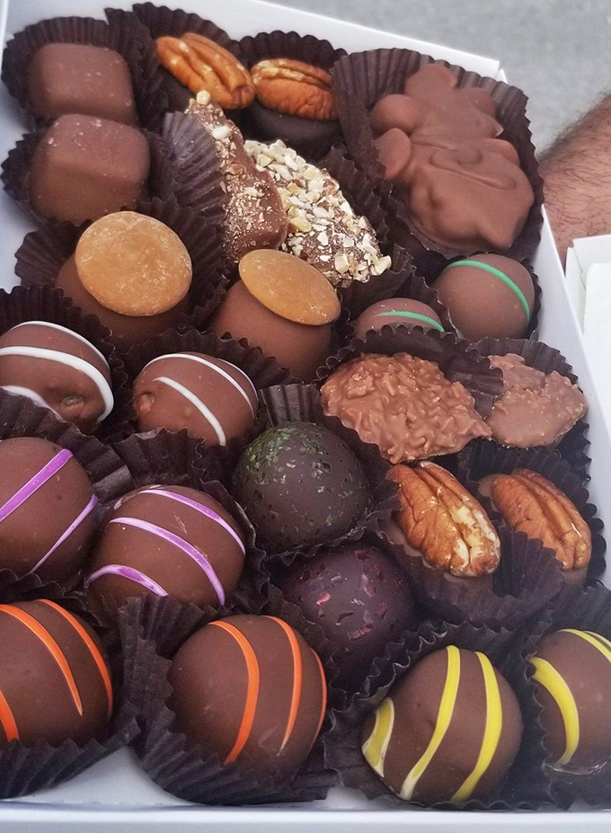 Assorted Chocolate Truffles: These aren't just chocolates; they're edible jewelry, each one a tiny masterpiece of flavor architecture.