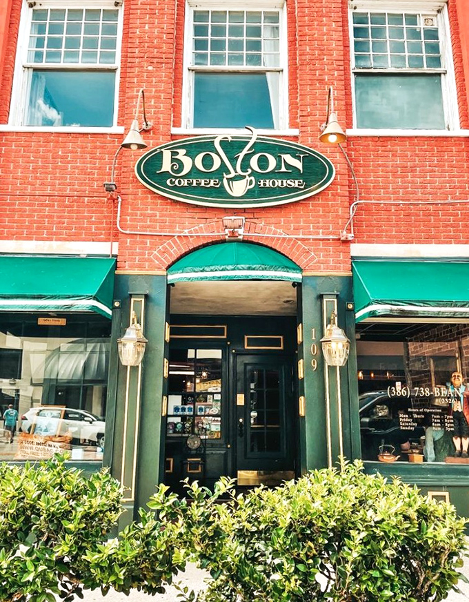 Boston Coffee House serves up liquid motivation in a brick building so charming, you'll want to linger long after your cup is empty.