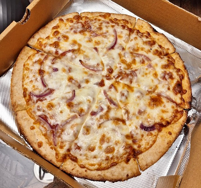 Simple yet sophisticated &ndash; proof that sometimes the classics need just a touch of purple onion to shine.