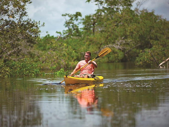 Mangrove tunnels create nature's perfect kayaking adventure &ndash; like paddling through a secret passage that Florida has been keeping just for you.