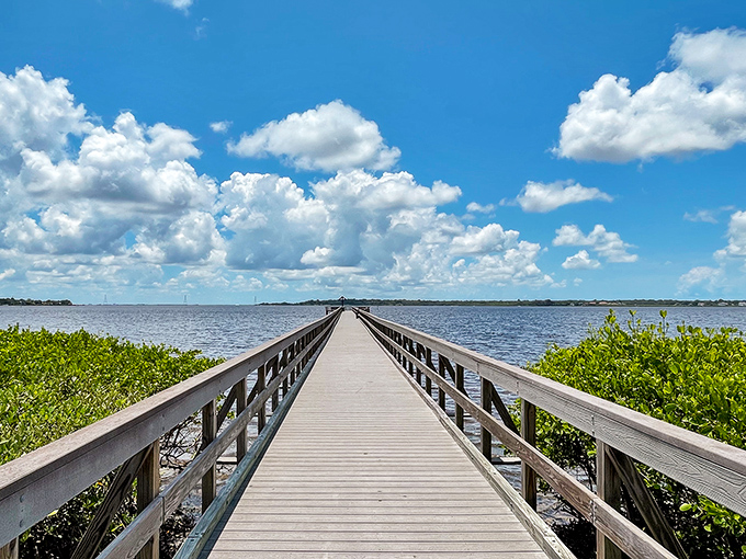 This isn't just a walkway &ndash; it's a runway for pelicans, a meditation path, and Florida's version of a red carpet.