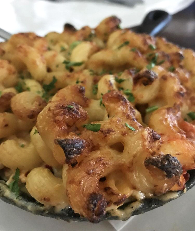 A closer look reveals the perfect pasta-to-lobster ratio &ndash; each bite delivering that ideal balance of comfort food and oceanic luxury.