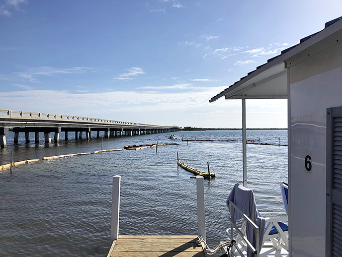 Old Wooden Bridge Marina stands as a testament to old Florida charm, where fishing tales grow taller with each telling.