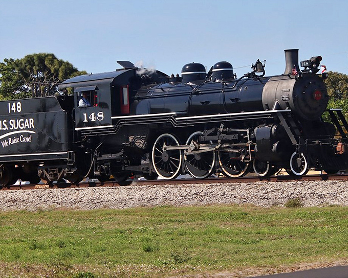 This magnificent iron beast breathes steam and history, its massive wheels ready to transport you back to rail's golden age.