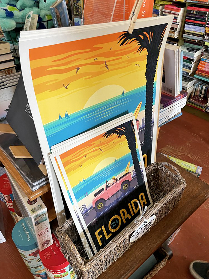 Vibrant coastal art captures Florida's golden hour magic &ndash; these aren't your typical touristy souvenirs but frameable memories of sun-drenched days.