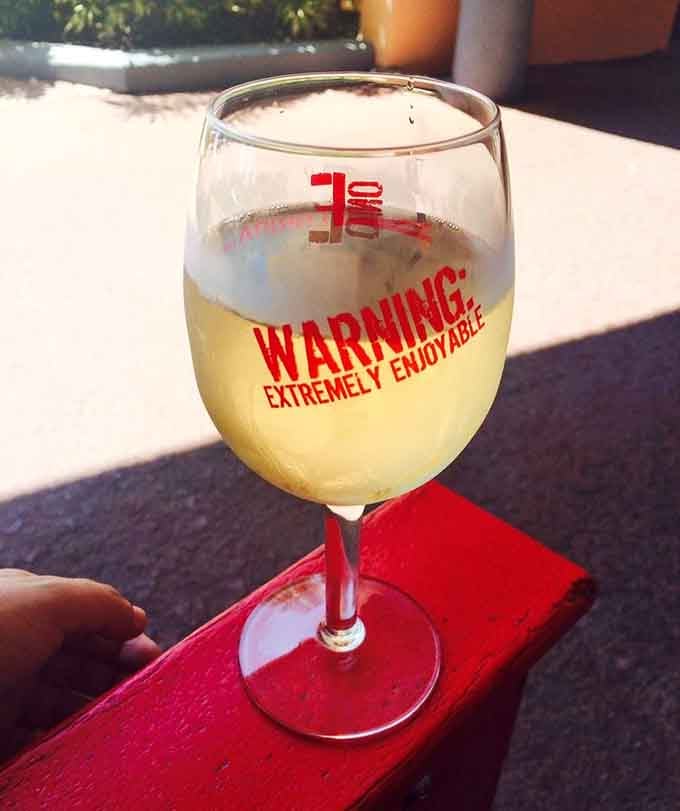 Strawberry wine that tastes like summer decided to take liquid form and get delightful.