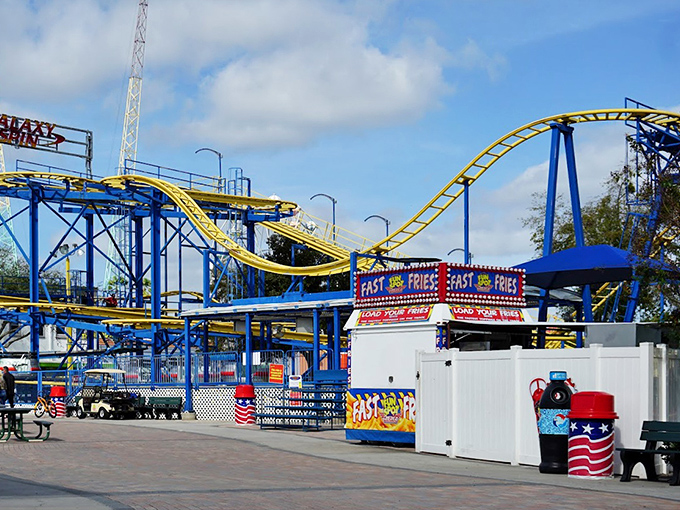 Classic carnival rides bring back the golden age of American amusement parks.