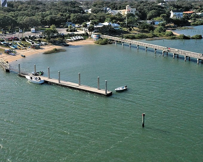 The "Defending Freedom" arch welcomes visitors to St. Augustine's historic area, where American history comes alive for curious kids.