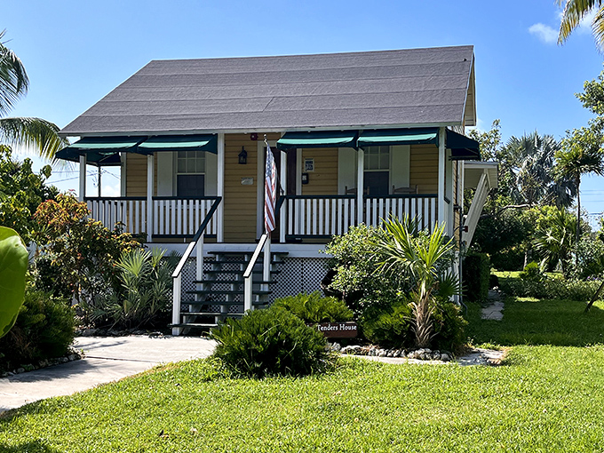 The Tender House stands as a yellow sentinel, preserving stories of railroad workers who changed Florida's destiny forever.