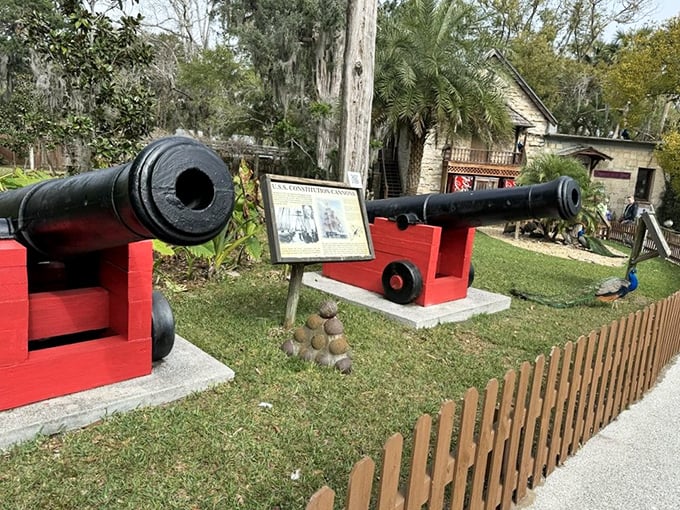 These aren't just for show &ndash; when they fire, you'll feel the boom in your chest and history in your bones.