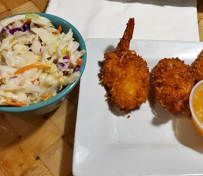 A feast fit for coastal royalty. Those vegetables aren't just garnish &ndash; they're the supporting cast to the star of the show.