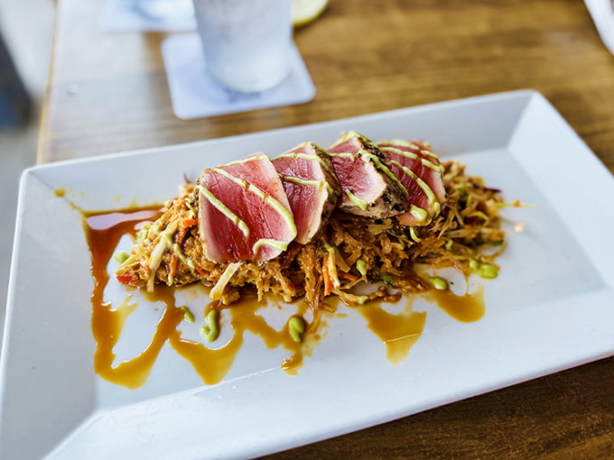 Seared tuna that's perfectly rare in the middle proves that sometimes less cooking means more flavor and better texture.