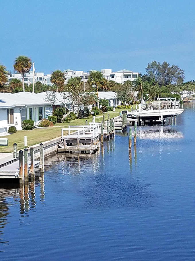 Waterfront living at its finest, where morning coffee comes with pelican fly-bys and evening cocktails feature dolphin cameos.