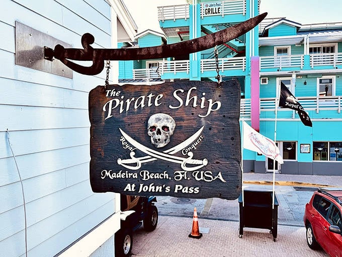 The only boarding area where you're more likely to encounter sunburned tourists than actual pirates, but the adventure is just as real.