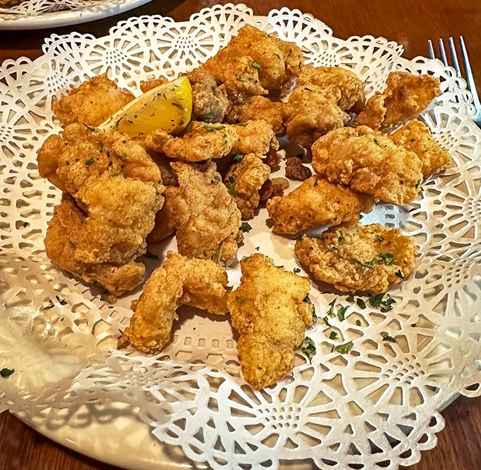 Gator bites &ndash; the Florida delicacy that turns the fearsome reptile into delicious, tender morsels that even first-timers can't resist trying.