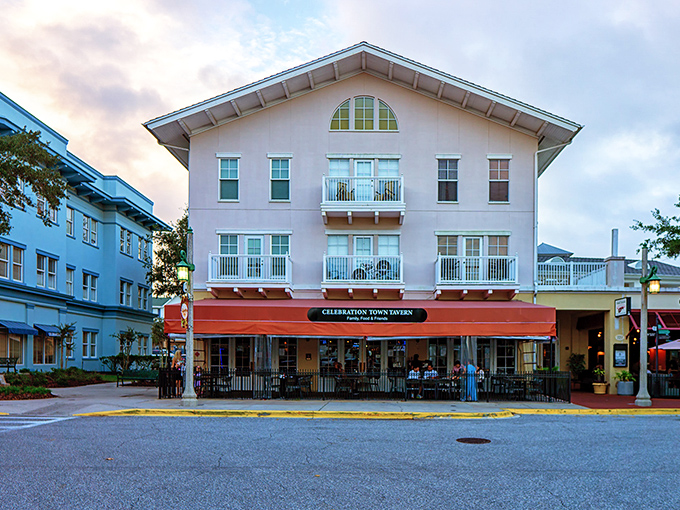 Celebration Town Tavern serves up comfort food with New England flair, proving that sometimes the best seafood comes from the most unexpected places.