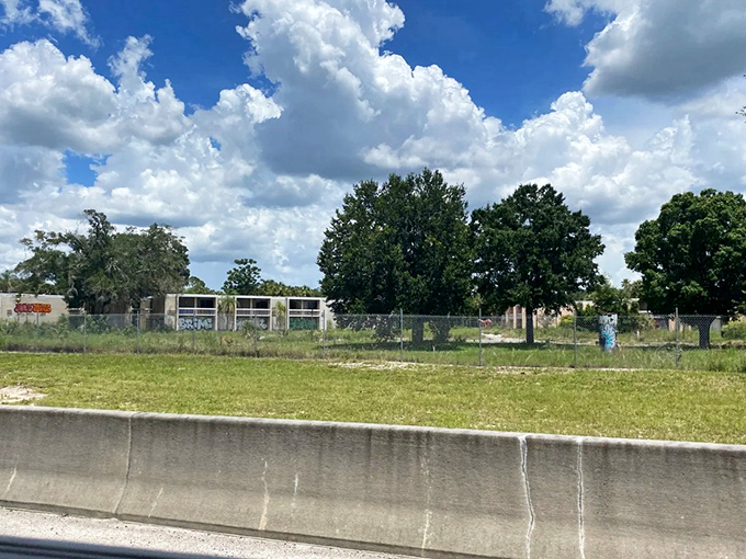 The sprawling complex resembles a movie set where the apocalypse happened mid-vacation, leaving behind only ghosts and unpaid minibar tabs.
