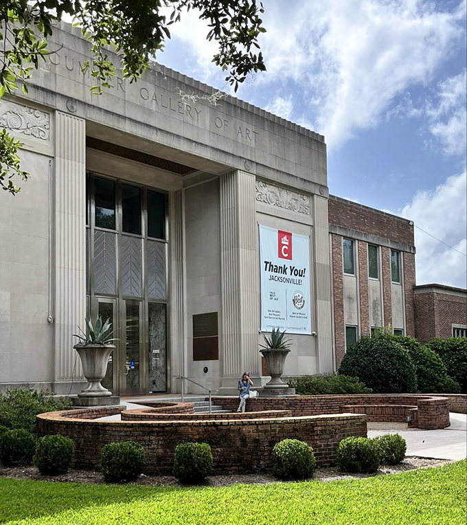The Cummer Museum's classical architecture provides a perfect backdrop for its world-class art collection and historic riverfront gardens.
