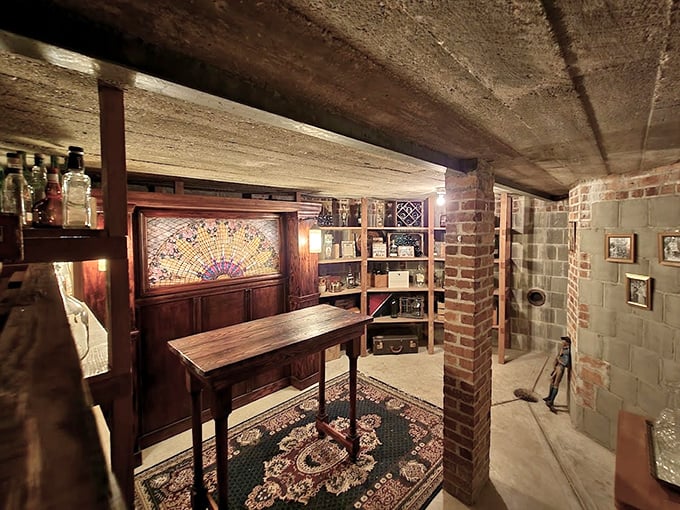 During Prohibition, this basement hideaway wasn't just storing wine &ndash; it was keeping secrets behind its brick walls.