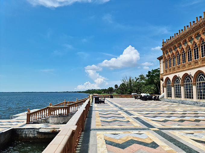 The bayfront setting proves the Ringlings understood real estate's golden rule: location, location, location &ndash; preferably with yacht access.