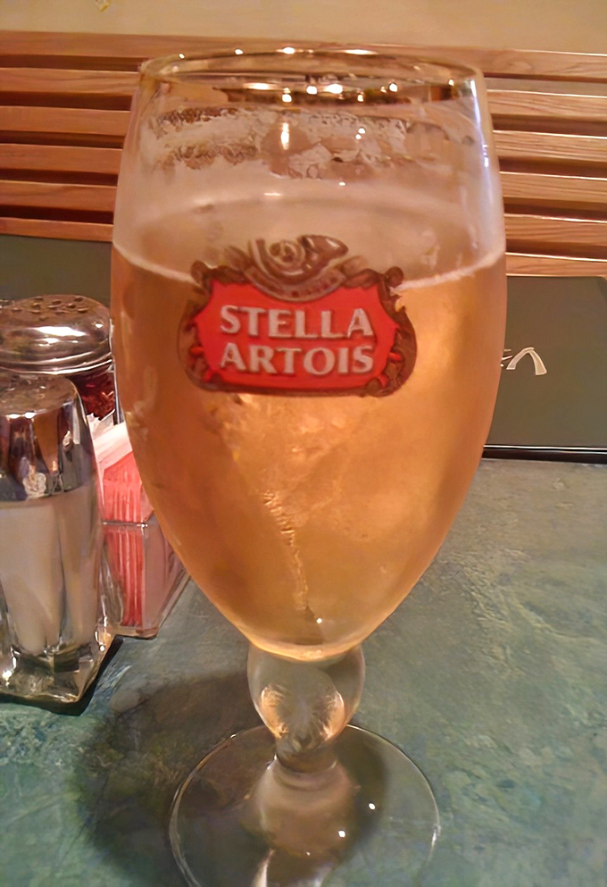 Nothing complements Italian cuisine quite like a properly served Stella Artois &ndash; the golden elixir catching light like liquid sunshine in its signature chalice.