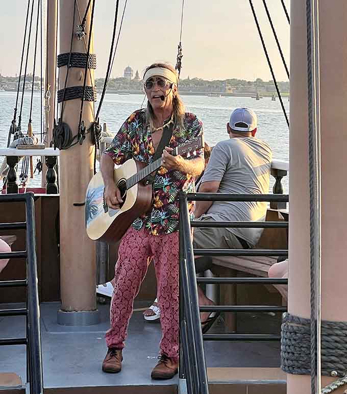 Live entertainment brings the pirate experience to life, because reading about pirates is fun but watching them perform is infinitely better.