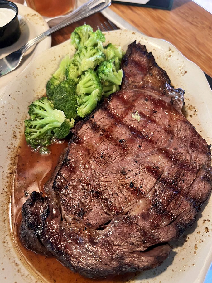 When beef meets broccoli at Jesse's, it's not your average takeout&mdash;it's a sophisticated dance of charred meat and vibrant green vegetables.