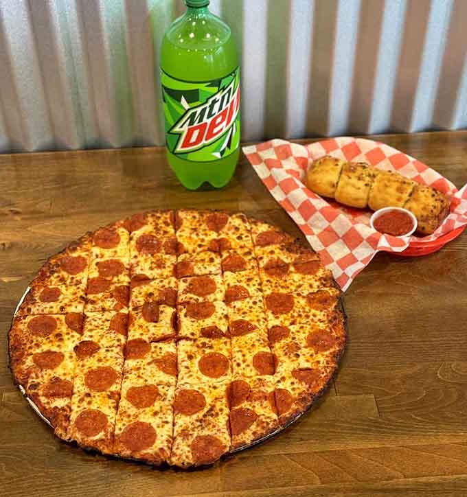 Classic pepperoni pizza done right, with generous toppings and that perfect cheese pull everyone craves desperately.