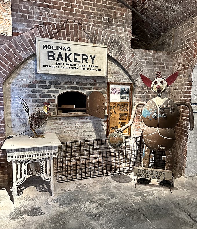 Molina's Bakery exhibit captures a time when the aroma of fresh Cuban bread wafted through Key West's morning streets.
