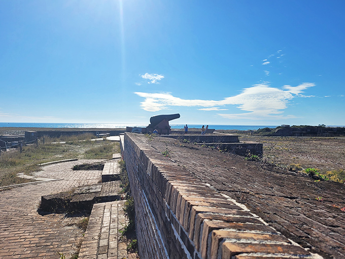 The view that launched a thousand "wish you were here" postcards &ndash; Fort Pickens offers coastal vistas that make everyday worries disappear.