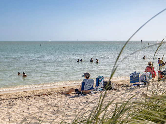 Sombrero Beach's gentle waves and powdery sand create the perfect playground for families seeking a quintessential Keys beach experience.