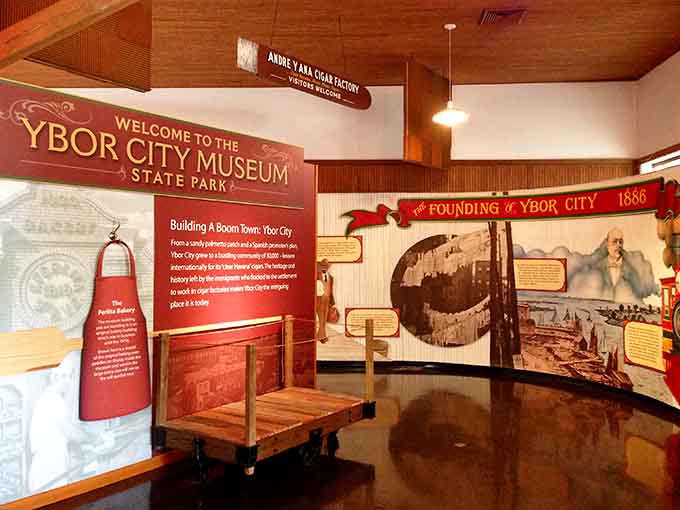 That welcome sign isn't just being polite, it's inviting you into one of Tampa's best-kept secrets, where history actually feels alive and accessible.