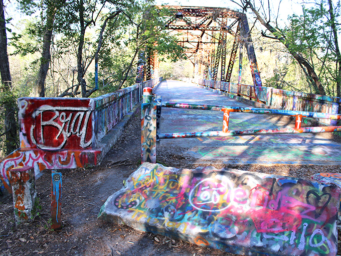 Every inch tells a story &ndash; declarations of love, philosophical musings, and artistic expression creating a collaborative masterpiece that never stops evolving.