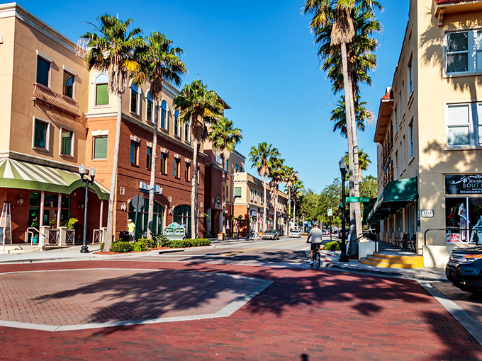 Safety Harbor's colorful downtown features unique shops selling everything from vintage clothing to antique furniture.