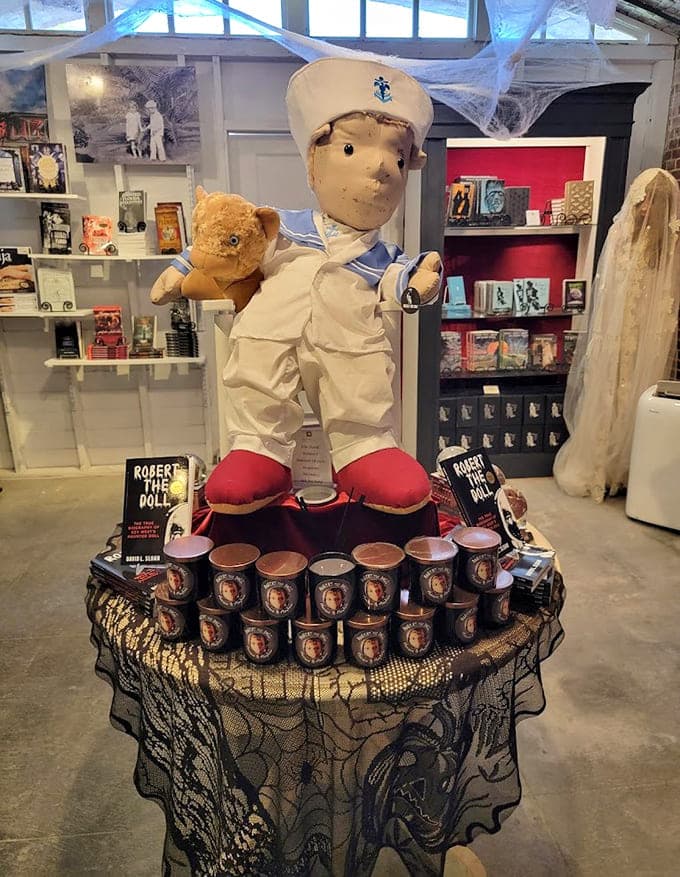 Behind that button-eyed stare lies over a century of strange stories, and the museum receives regular apology letters from people who disrespected him.