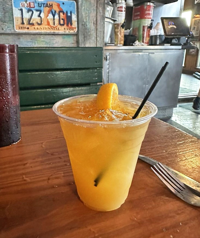 This sunset-colored concoction isn't just a beverage &ndash; it's liquid Florida sunshine with just enough kick to remind you you're on vacation.