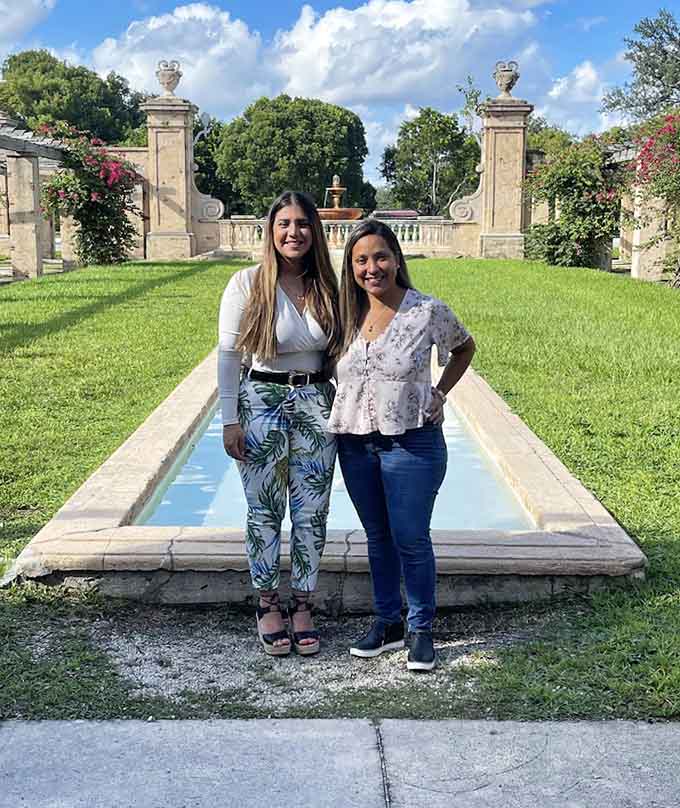 Two visitors discover that the best Instagram backdrop doesn't require a passport, just a short drive.